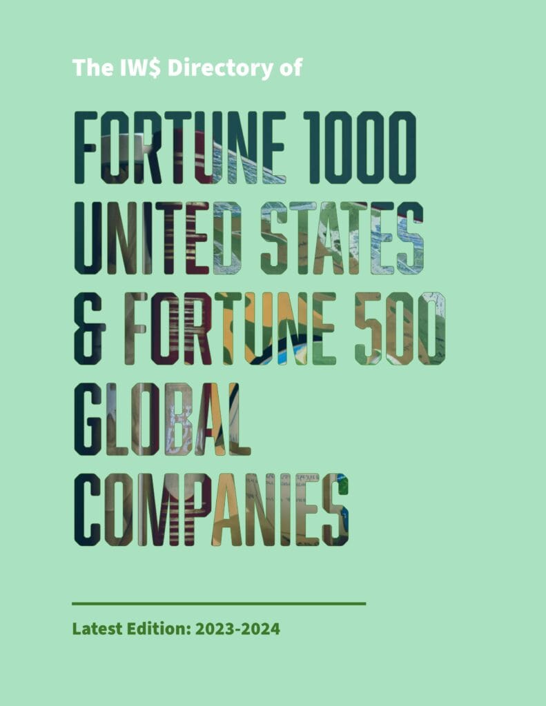 IWS-27 : The IWS Directory of Fortune 1000 U.S. Companies and Fortune ...