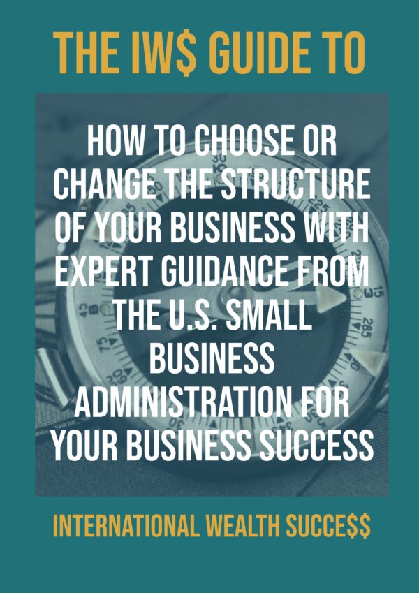 IWS-80 : The IWS Guide to How to Choose or Change the Structure of Your ...