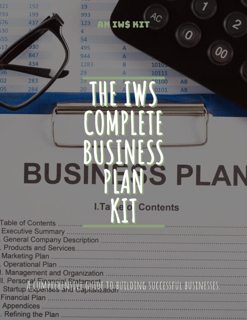 Business Plan Kit | IWS Complete Guide to Winning Plans